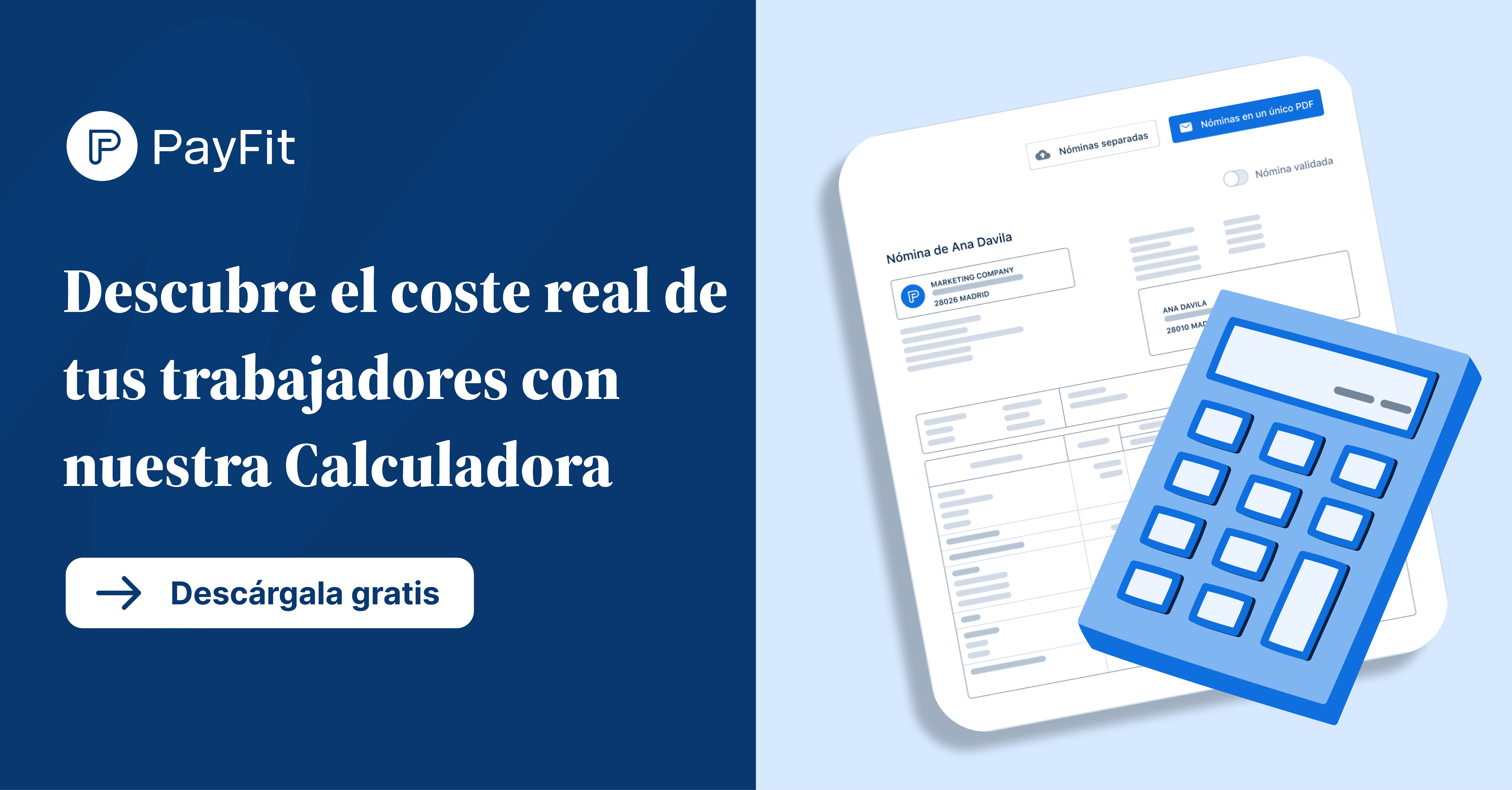 ¿Conoces el coste real de tu plantilla? Calculadora gratuita de PayFit